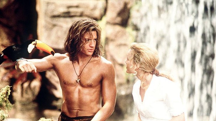 Galerie: Brendan Fraser jako chameleon: Namakaný Tarzan, hezounek z ...
