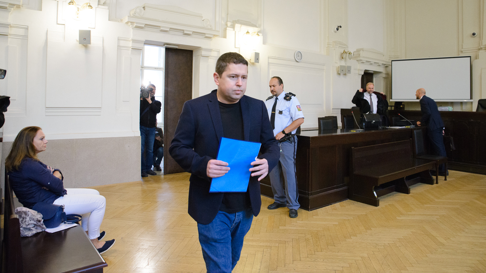 Andrej Babiš: K soudu dorazil expremiérův syn