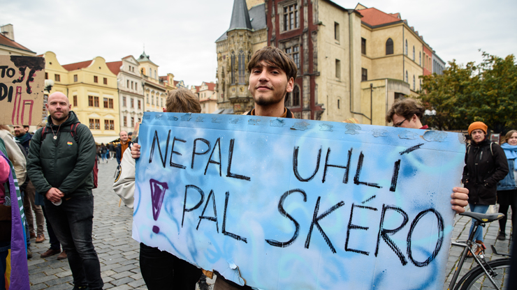 Galerie: Stávka za klima: Do pryč s Putinovou ropou, zaznělo na demonstraci – fotka 12 – eXtra.cz