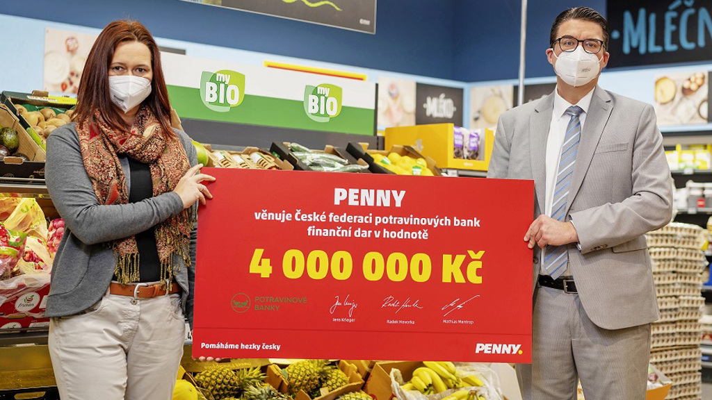 Penny věnuje v rámci potravinové sbírky čtyři miliony korun – eXtra.cz