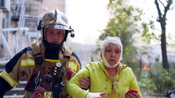 Galerie: Andor Šándor o bombardování Ukrajiny: Rus není na lopatkách a nevzdá se. Musí se jednat ...