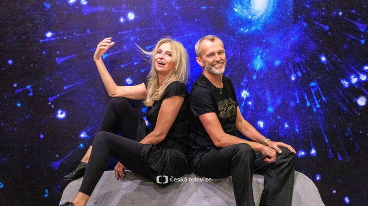 Galerie: Ivana Chýlková ve StarDance: V modrých šatech připomínala Večernici – fotka 4 – eXtra.cz