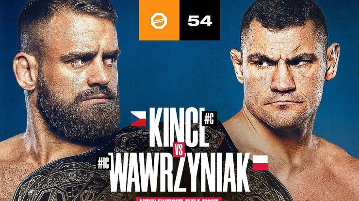 Galerie: Oktagon 54 v Ostravě: Tvrdá titulová bitva Patrik Kincl vs. Piotr Wawrzyniak i souboje ...