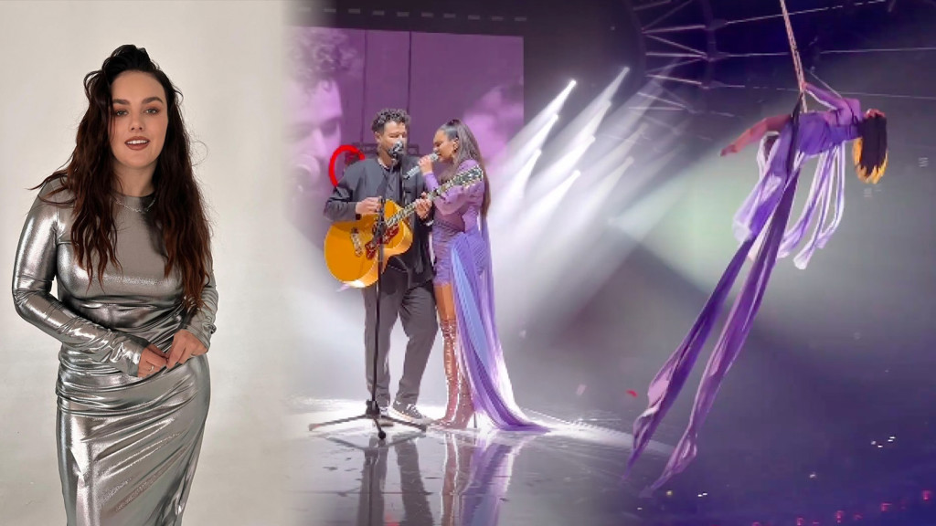 Ewa Farna předvedla neskutečnou show: Let nad diváky i duet s manželem ...