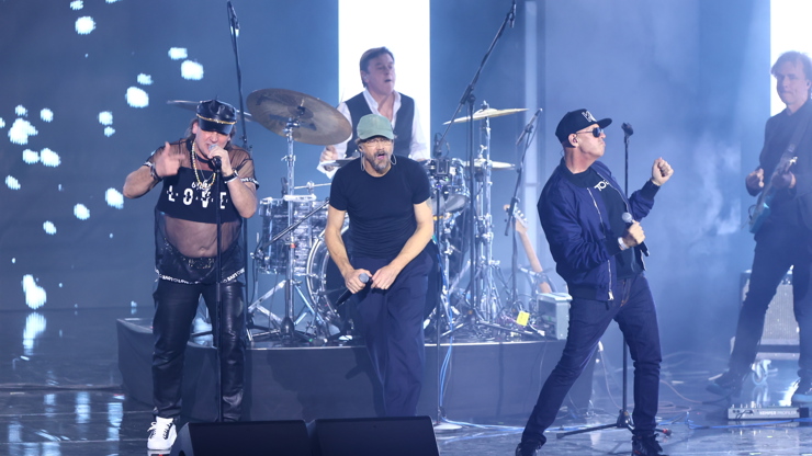 Galerie: Nejvtipnější řeč na Cenách Anděl. Oto Klempíř z J.A.R. mluvil ...