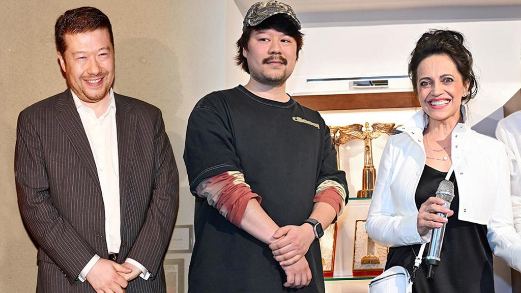 Ruy Okamura se objevil na oslavě Lucie Bílé. Účast syna Tomia Okamury ...