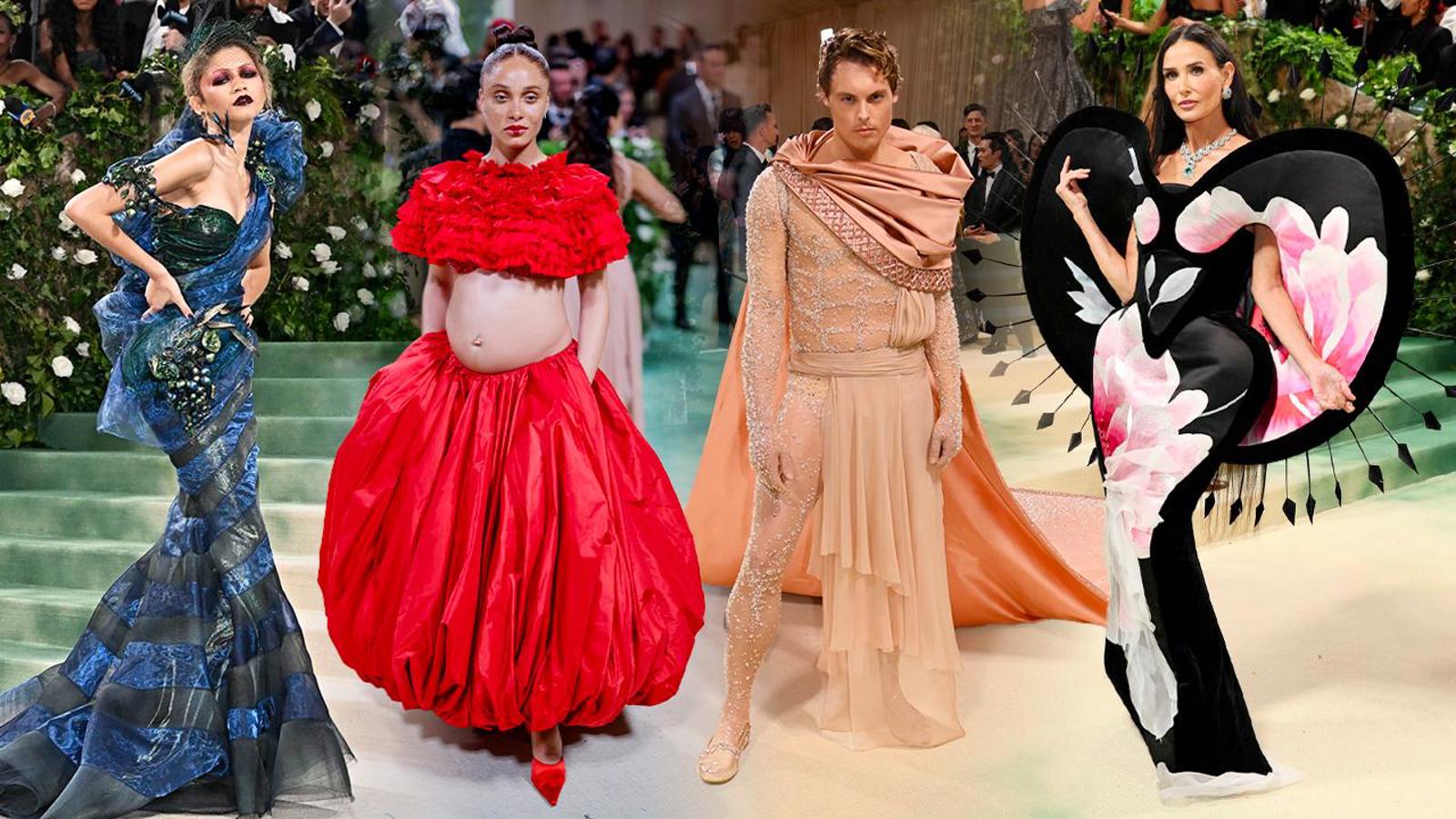 Galerie: Nejbizarnější modely z Met Gala: Zendaya, Demi Moore, Rita Ora ...