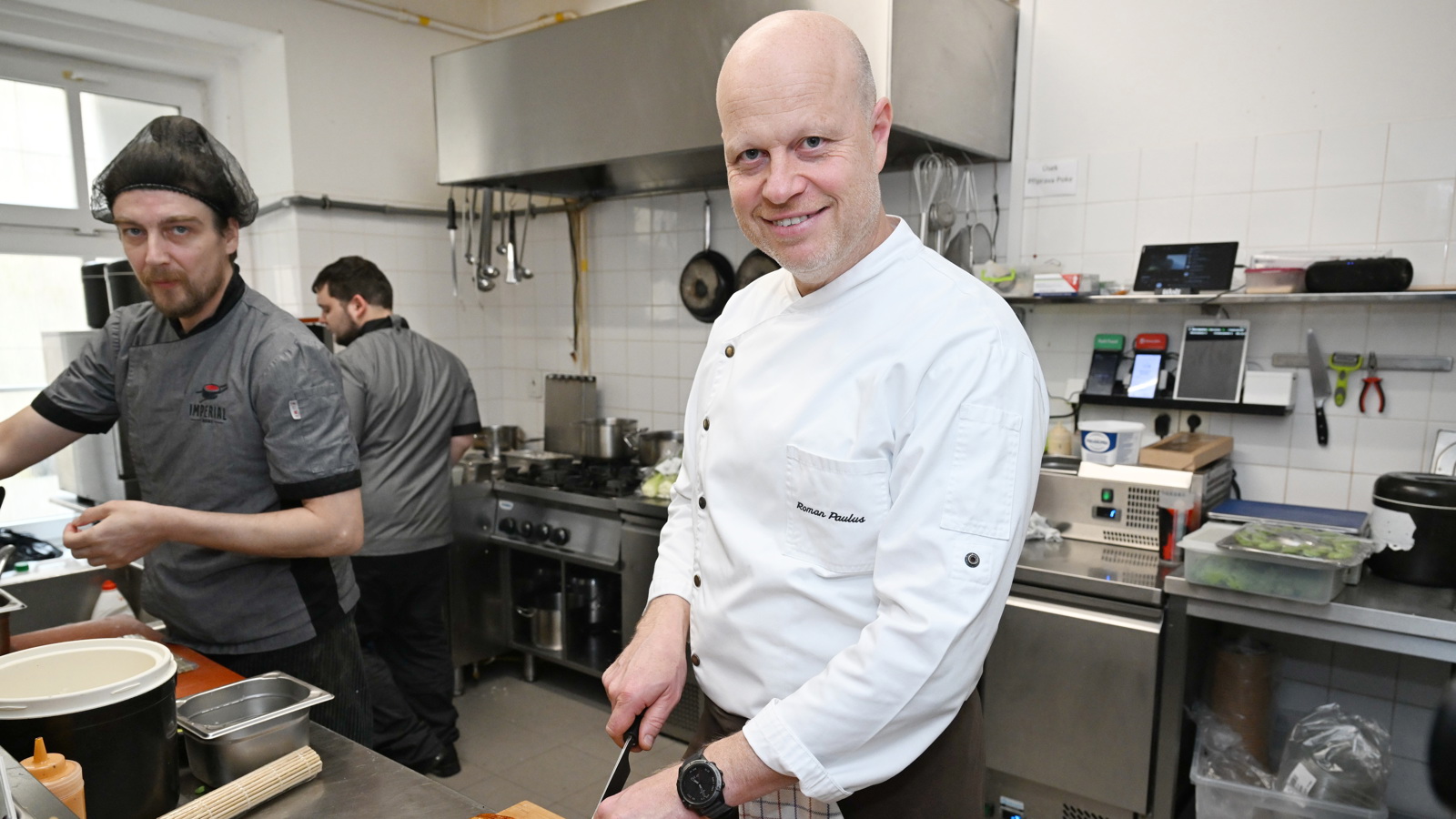 Šéfkuchař Roman Paulus promluvil o své paní Columbové. Roman se stará o ...