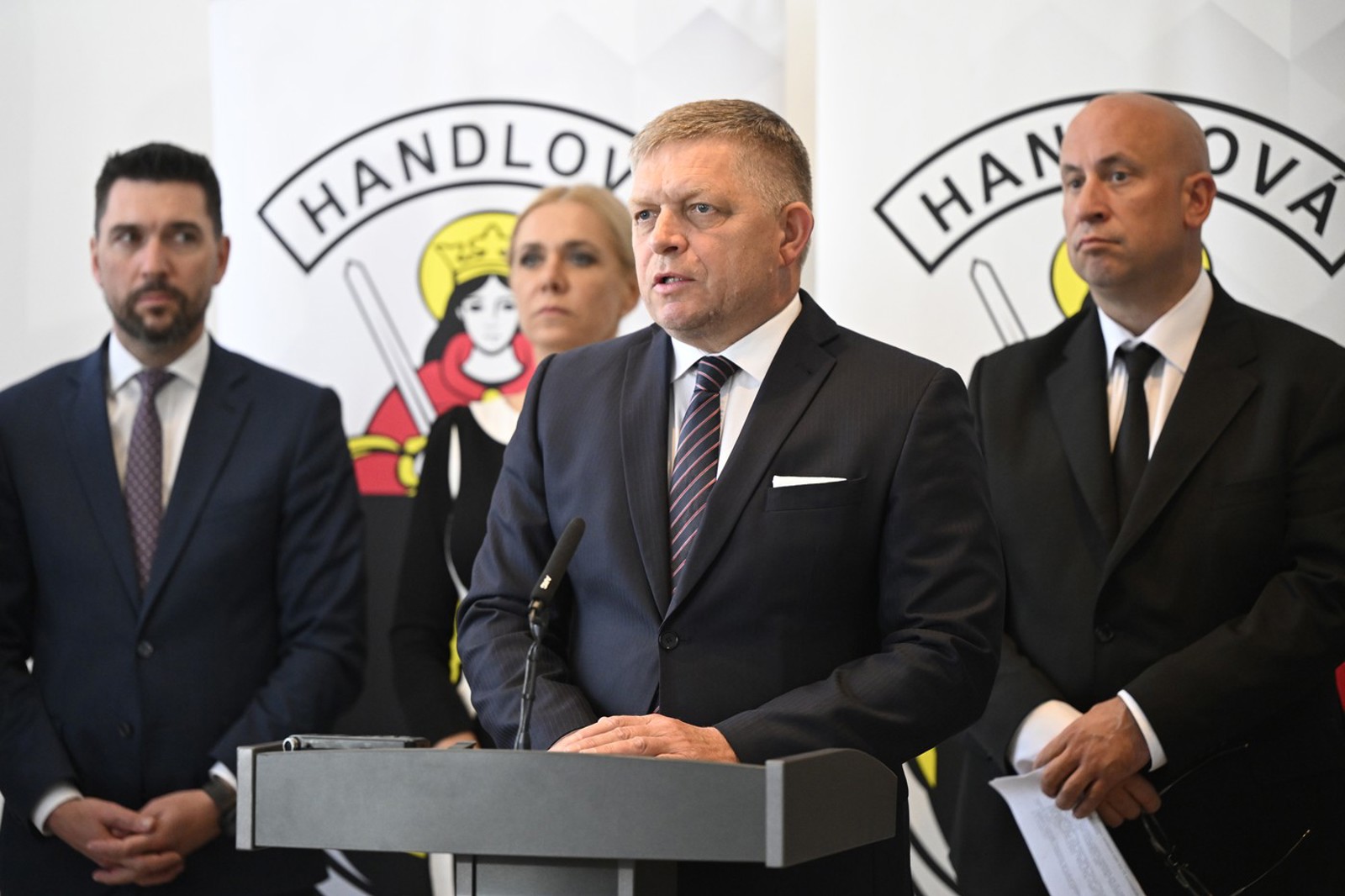 Galerie: Robert Fico dorazil na přehlídku do Moskvy a setkal se s ...