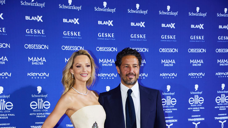 Galerie: Páry na finále Elite Model Look: Eva Perkausová či těhotná ...