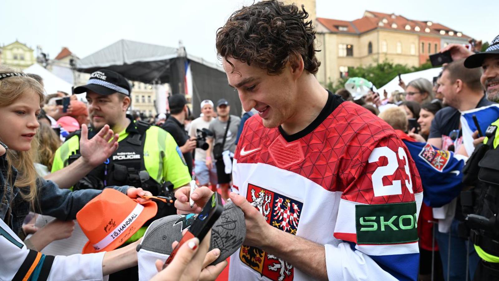 Hokejista Lukáš Sedlák o vítězství na mistrovství světa: Pořád to ...