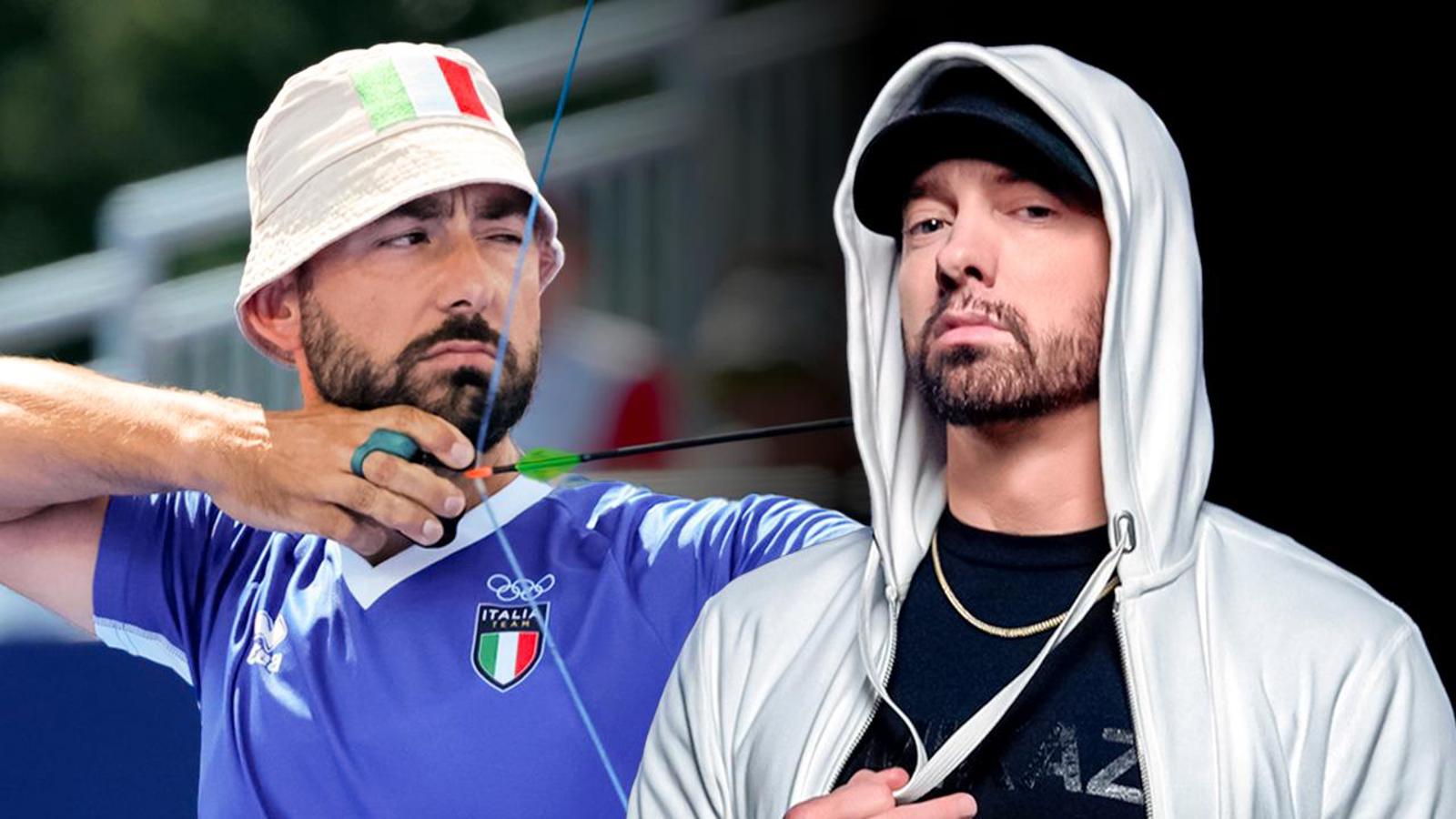 Olympiáda v Paříži: Lukostřelec Mauro Nespoli vypadá jako italský Eminem