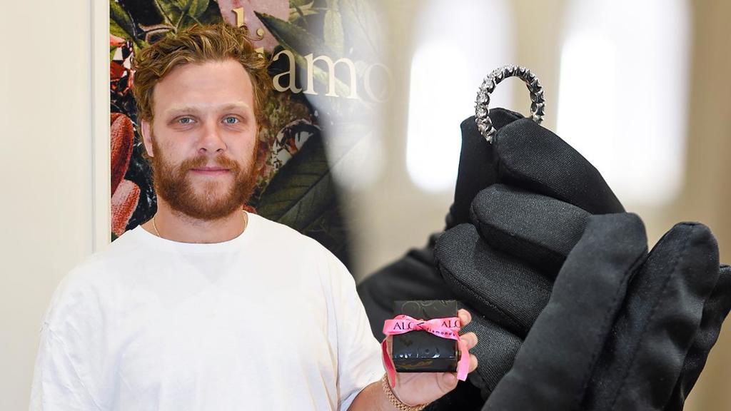 David Pastrňák a Rebecca Rohlsson už mají snubáky: Prsteníčky jim budou ...