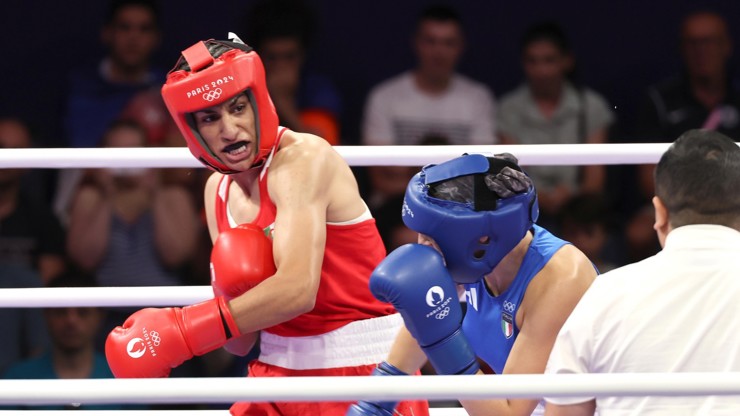 Galerie: Olympiáda v Paříži: Boxerky Imane Khelif a Lin Yu-ting ...