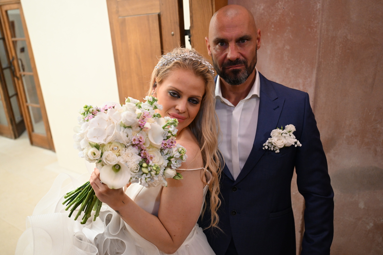 Galerie: Co se na svatbě Charlotte Štikové nepovedlo: Matka v bílém ...