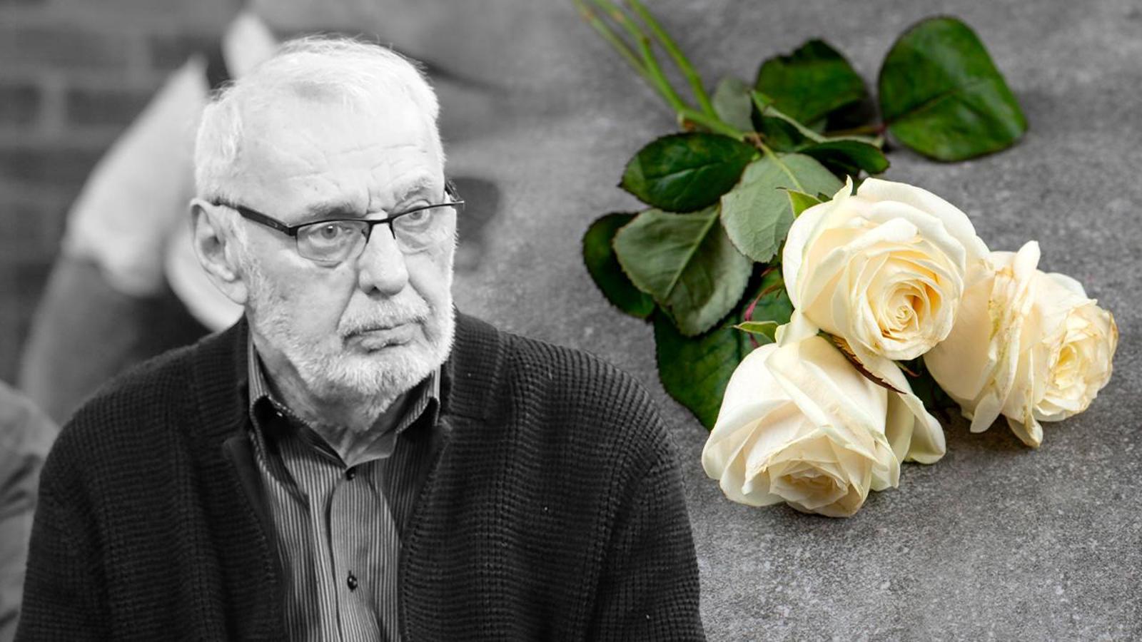 Pohřeb Zbyňka Merunky: Vdova Alexandra Merunková měla oči zalité slzami