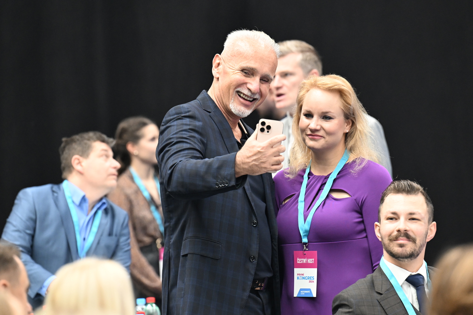 Galerie: Richard Chlad šel na podporu Filipa Turka dohola a ostře se ...