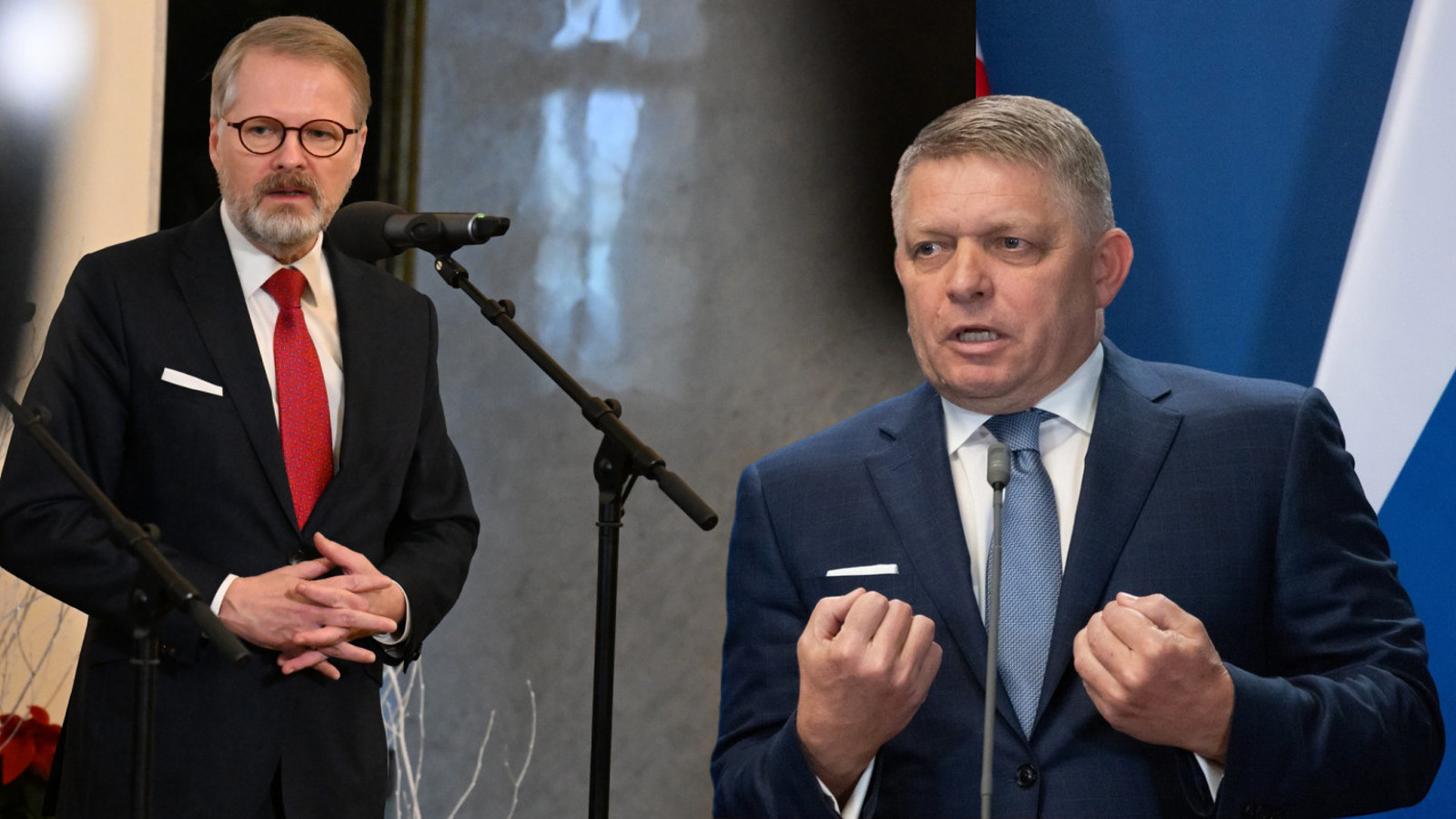 Robert Fico a Petr Fiala se do sebe pustili kvůli bizarnímu důvodu ...