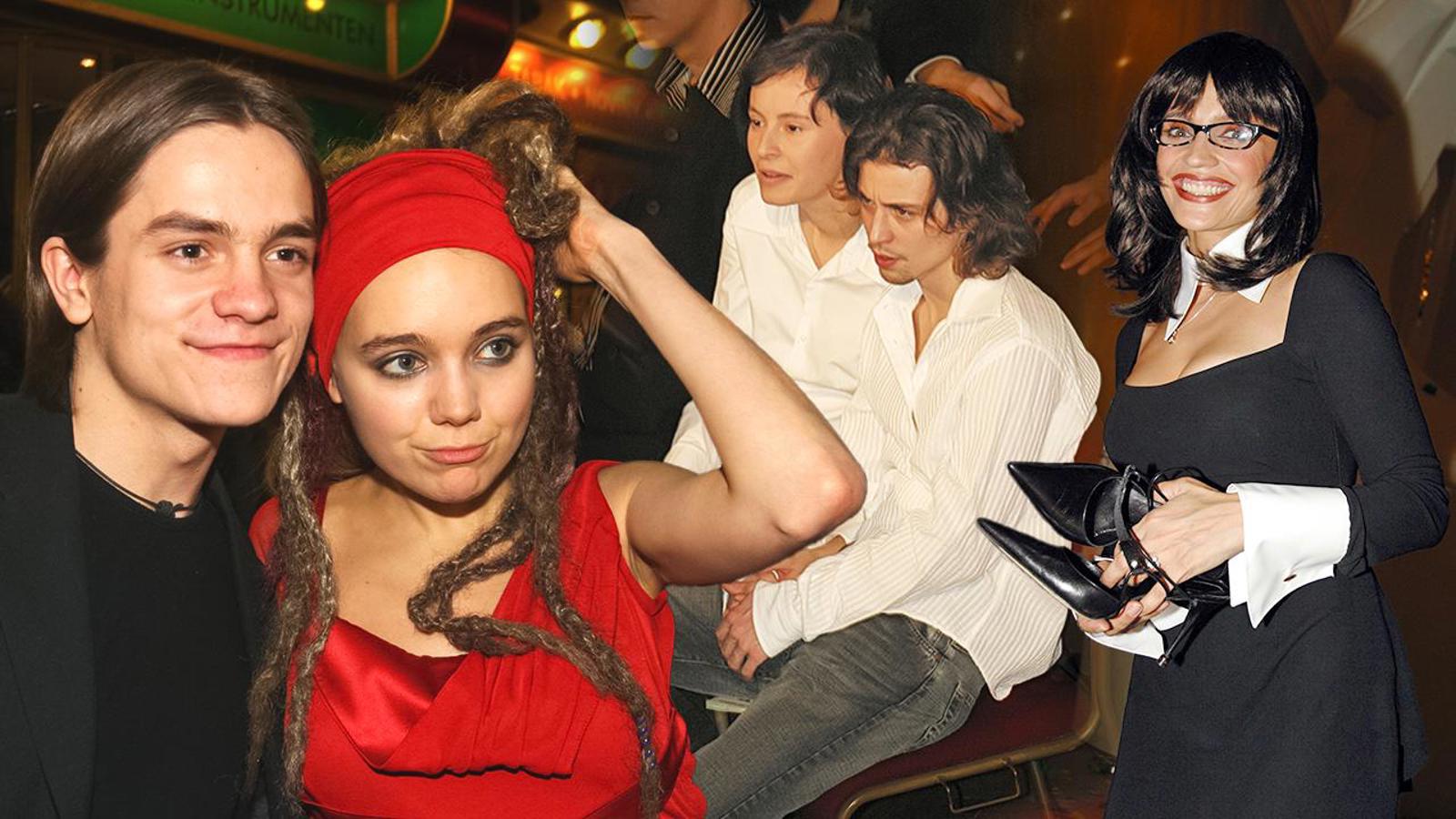 Český lev a unikátní retro fotky: Kuřata Jiří Mádl s Lucií Vondráčkovou ...