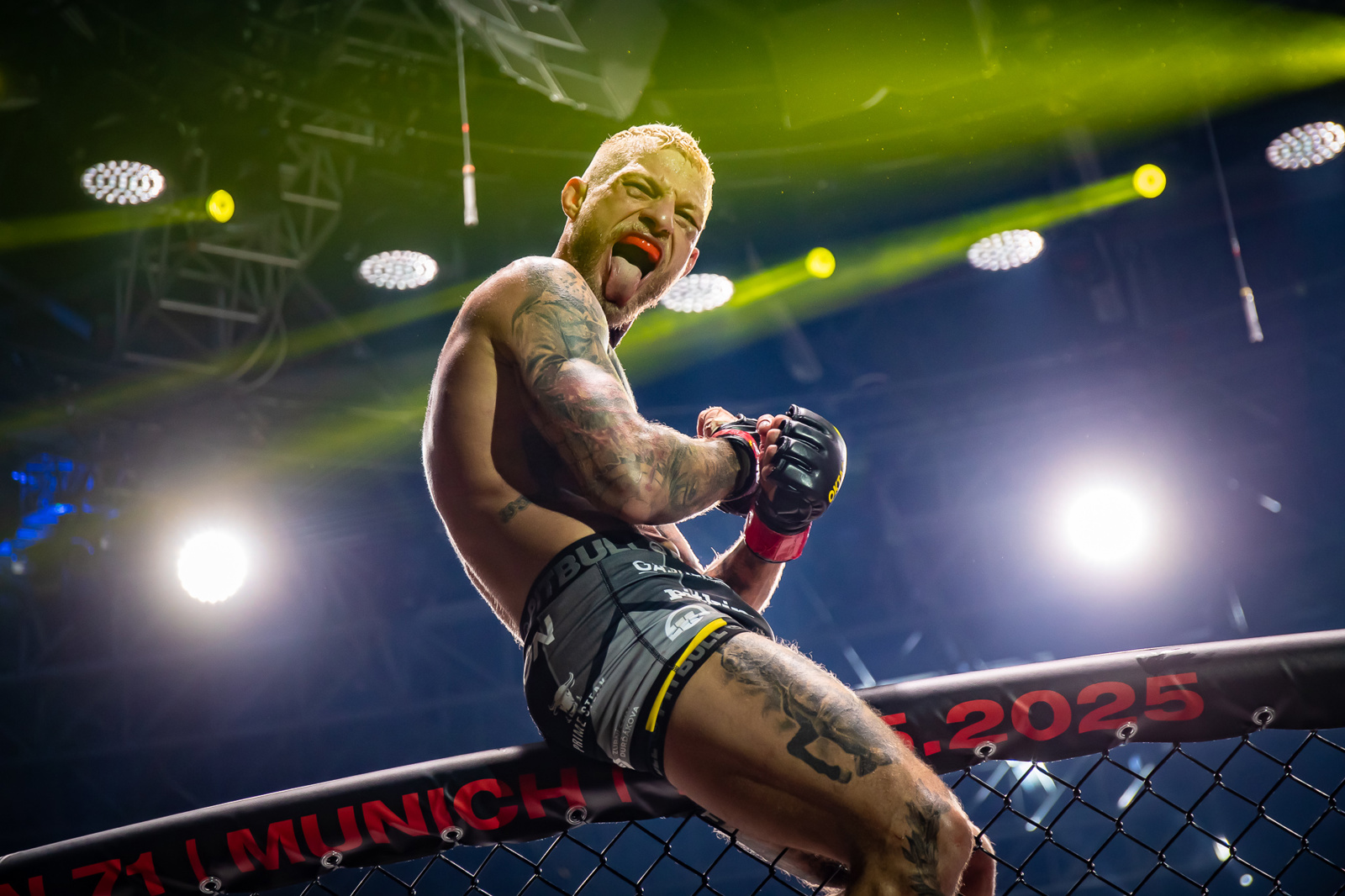 Galerie: Radek Roušal se utkal s Adrianem Hamerskim: Brněnský zápasník ...