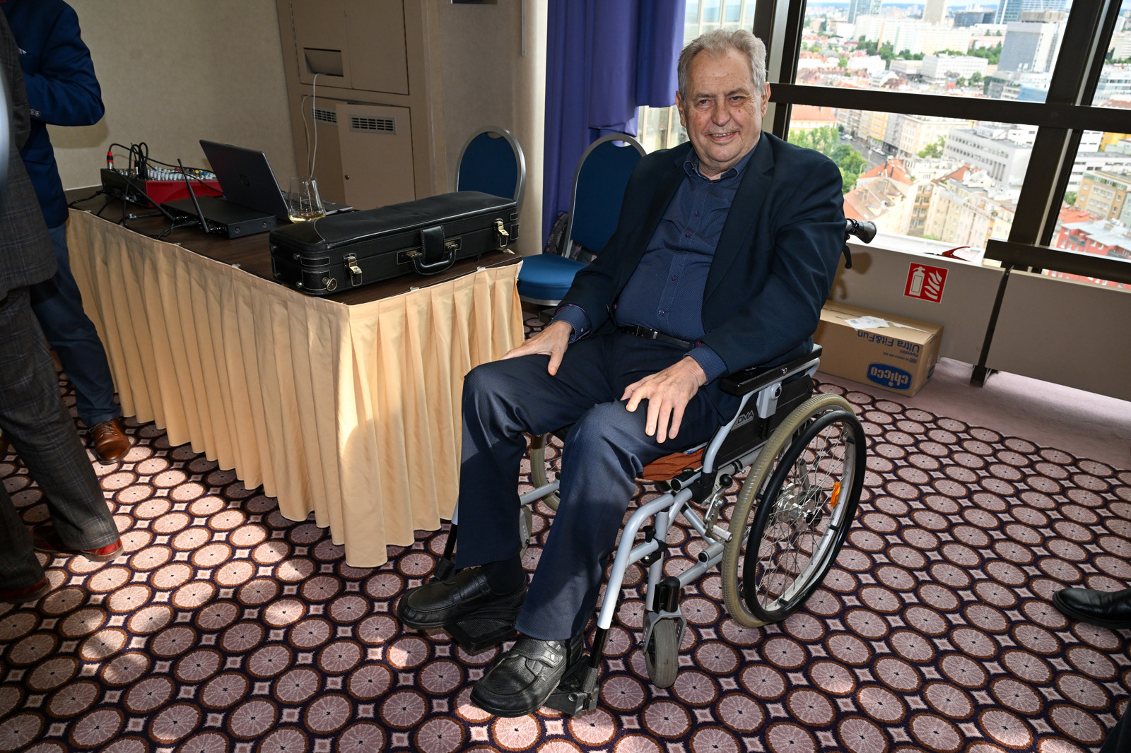 Galerie: Miloš Zeman se ostře opřel do Petra Fialy: Ujal by se jako badatel, vysmál se mu ...