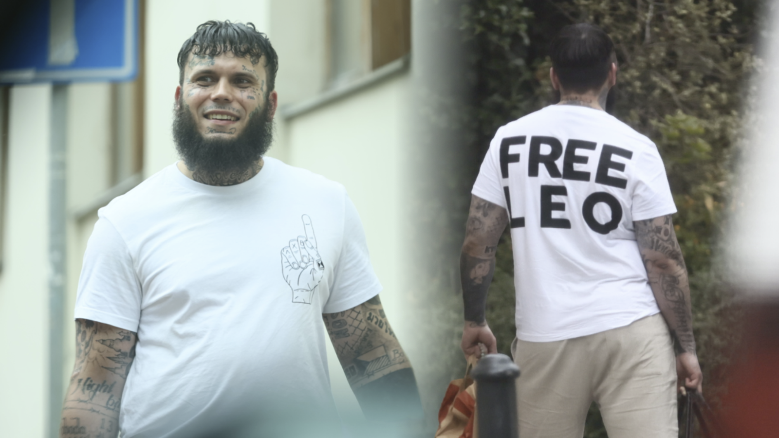 Leo Beránek je venku z vězení: Jaká je symbolika jeho tetování i merche