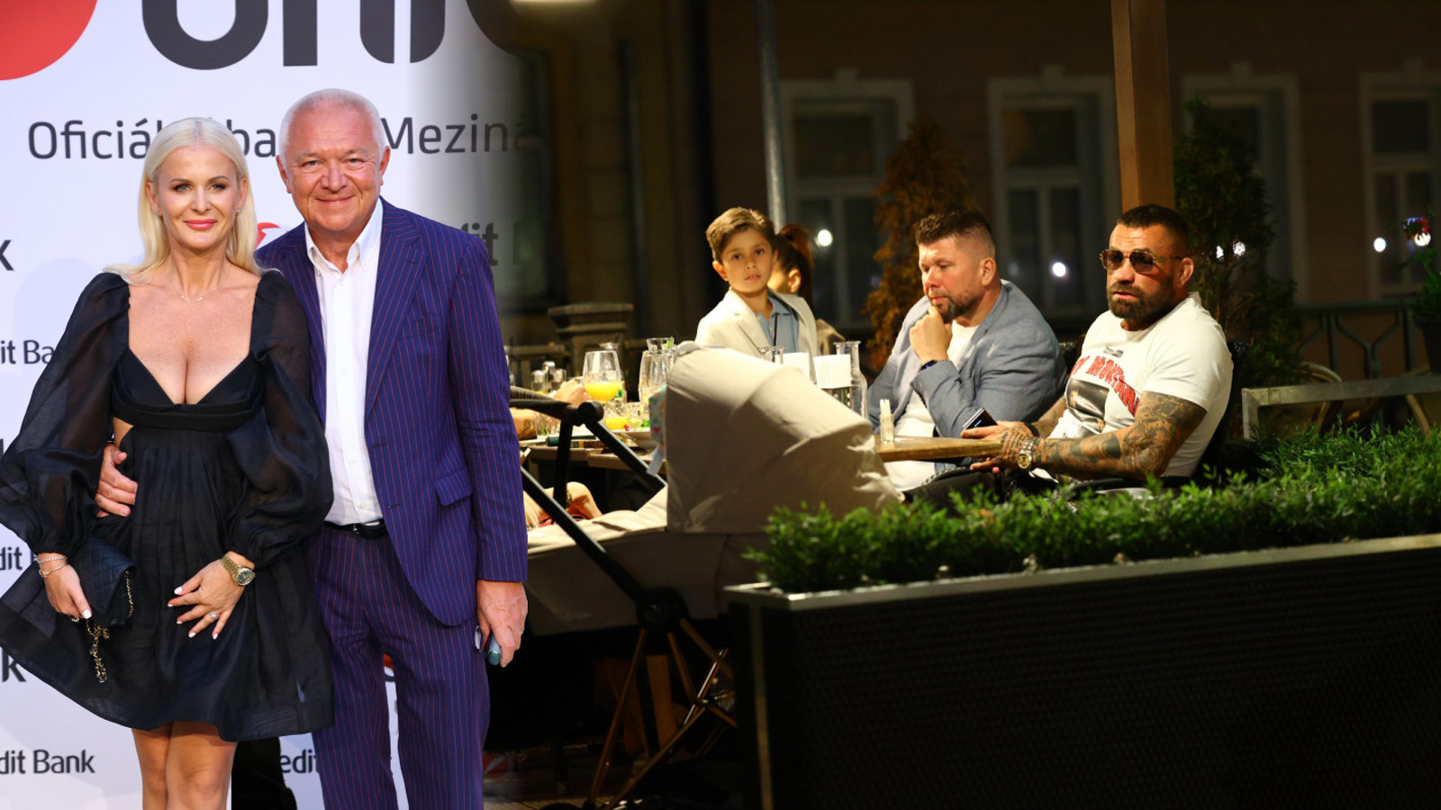 KVIFF 2025: Jaroslav Faltýnek s prsatou Martinou Plézelovou, Karlos Vémola s kočárkem