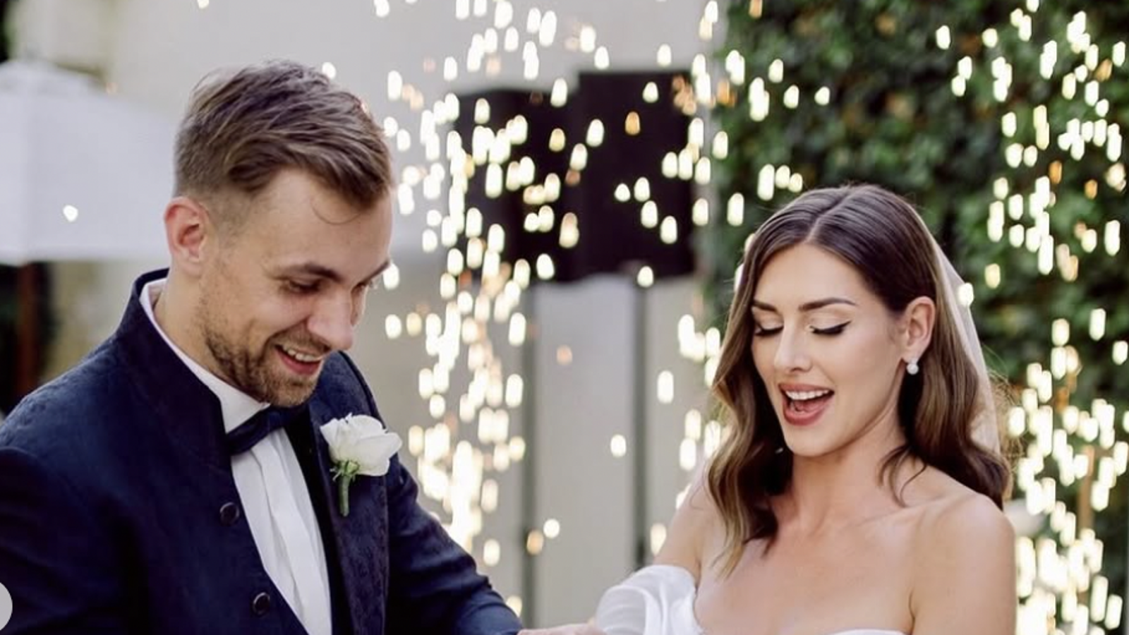 Hokejista Jan Rutta se podruhé oženil