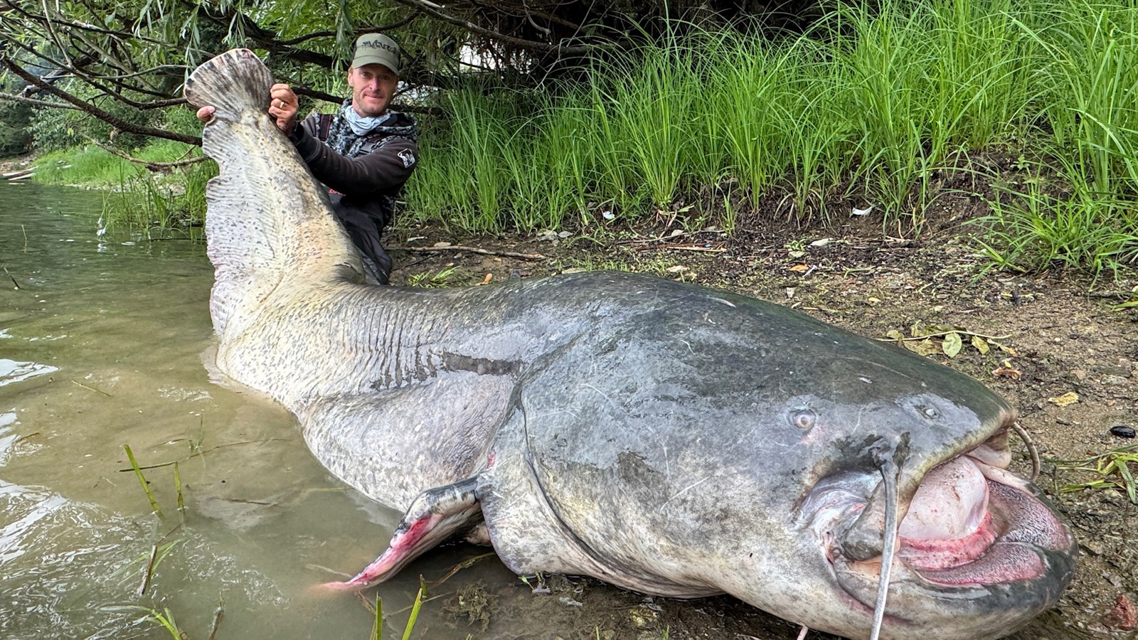 Jakub Vágner chytil rekordního sumce velkého 268 cm: Při zápasu s ním ...
