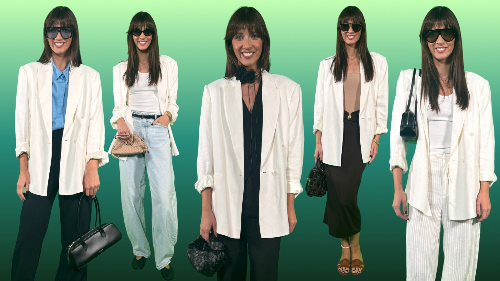 5 outfitů s bílým sakem podle stylistky: Světlá barva vás omladí a dodá ...