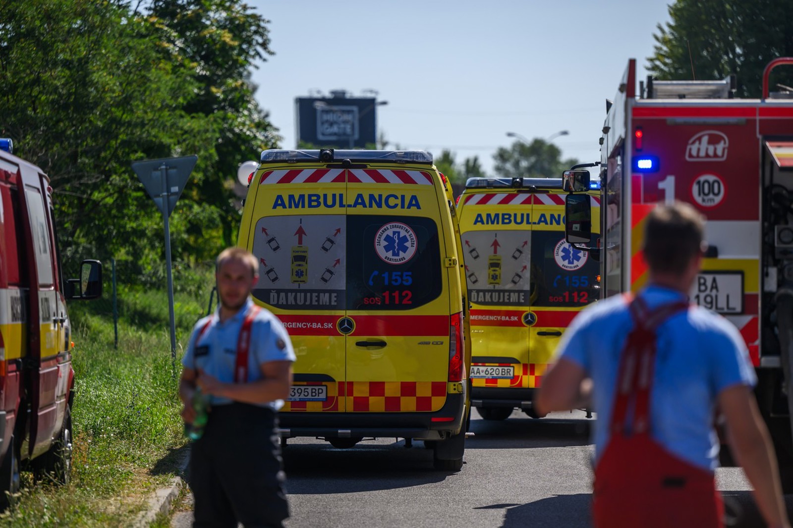Galerie: Vražda dvou dětí v Bratislavě: Babička s dědou je poprvé uvidí ...