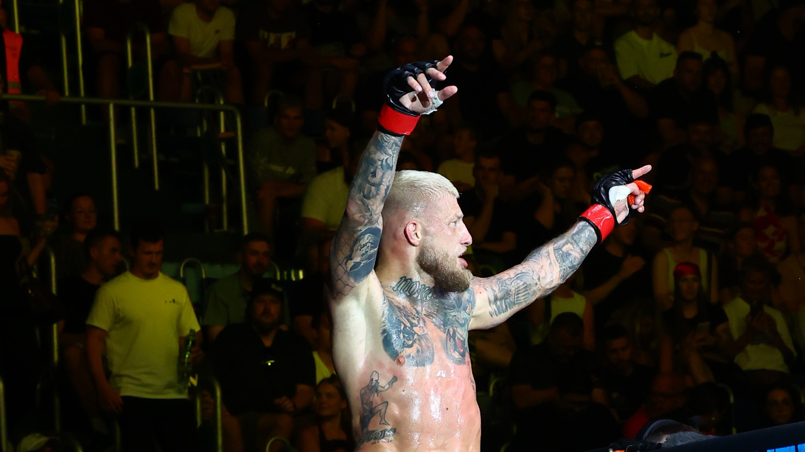 Galerie: Radek Roušal se utkal s Adrianem Hamerskim: Brněnský zápasník ...