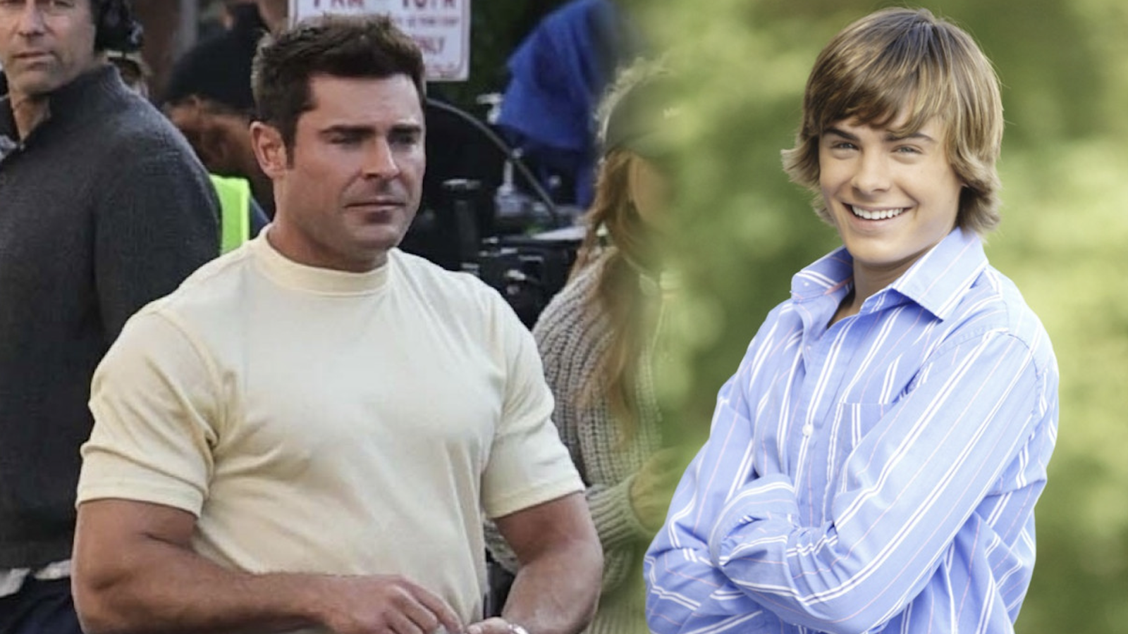 Zac Efron se změnil k nepoznání: Hvězda Znovu sedmnáctiletý před lety ...