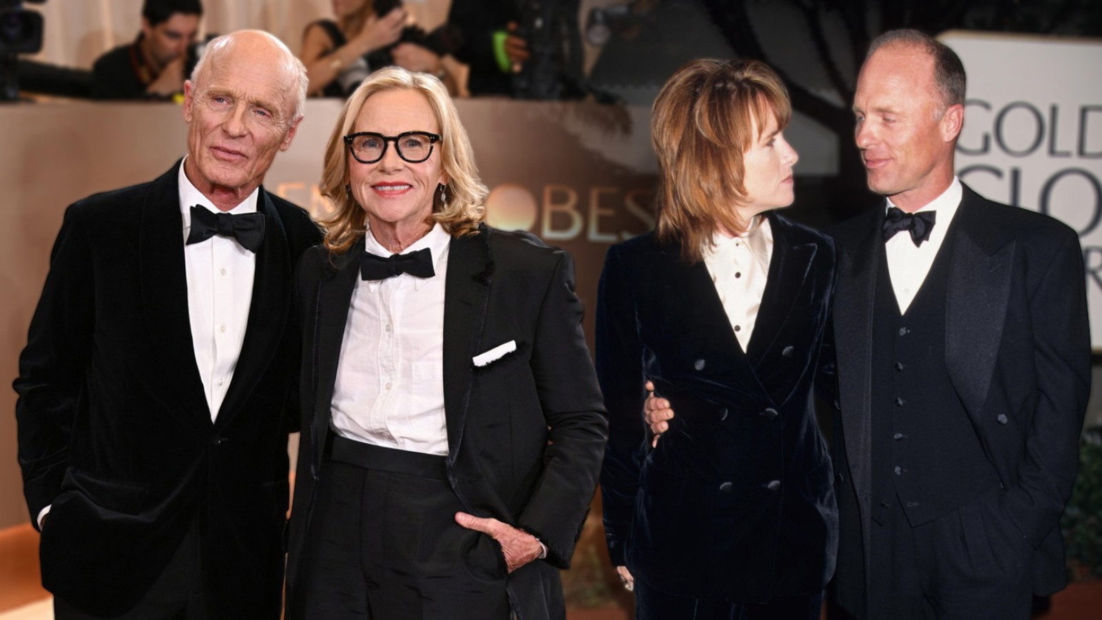 Po 30 letech ve stejném outfitu: Herecký pár Ed Harris a Amy Madigan ...